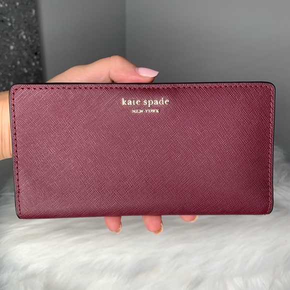 kate spade | Bags | Kate Spade Cameron Lg Slim Bifold Wallet | Poshmark